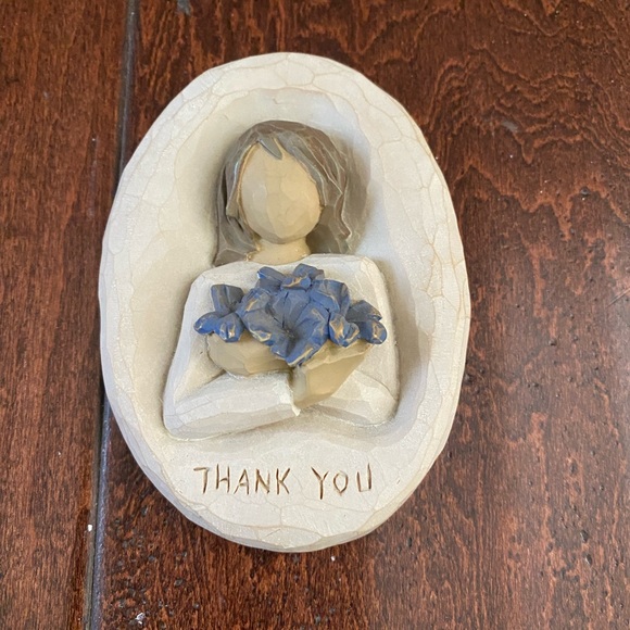 Willow Tree | Accents | Willow Tree Thank You Oval Resin Plaque Susan ...